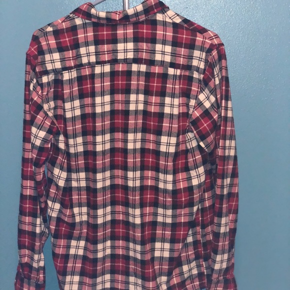 Wrangler | Tops | Wrangler Small Red Flannel Long Sleeve | Poshmark
